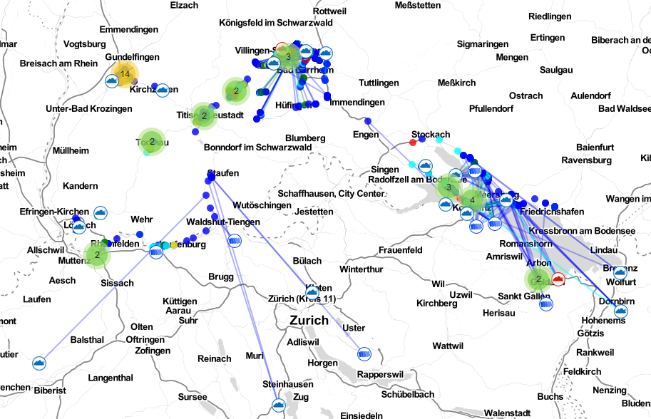 Übersicht LorawanTTN Karte – Hochschwarzwald Smart Net – TheThingsNetwork